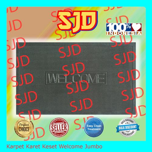 Jual Karpet Welcome Jumbo / Karpet Karet Keset Welcome Jumbo (Warna ...