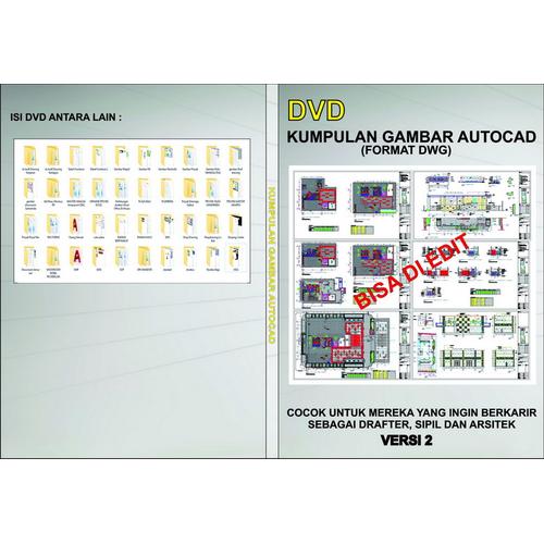 Jual Kumpulan Gambar Autocad (DVD) format DWG - Kab. Sidoarjo ...