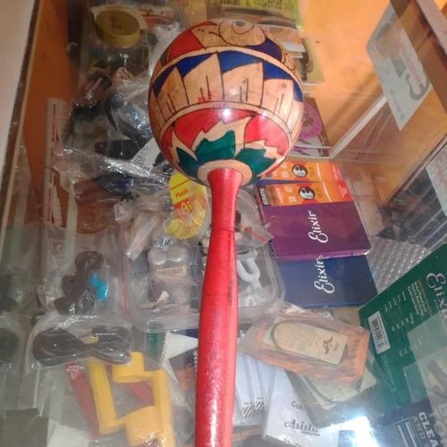 Jual Marakas Maracas shaker kayu Alat musik Ritmik ukuran besar - Kab ...
