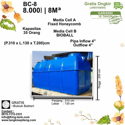 Jual Tangki BIOTANK BIOFIL BIO Septic Tank 8000 Liter / 8M3 - Jakarta ...