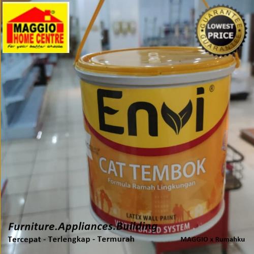 Jual Cat Tembok - Cat Interior - Cat Envi 5KG - INDACO - brilliant ...