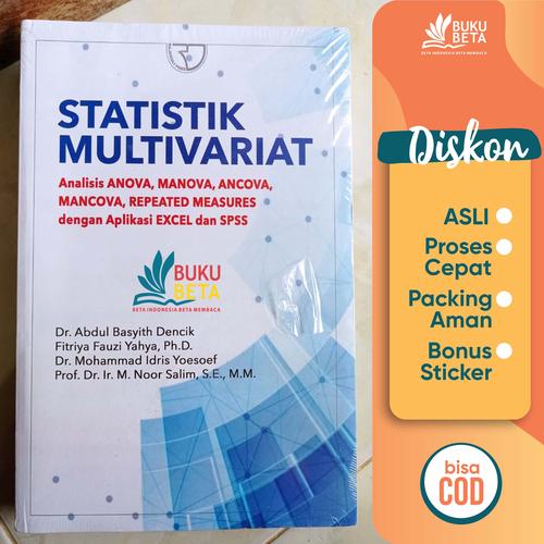 Jual Statistik Multivariat - Abdul Basyit - Kab. Sleman - Buku Beta ...