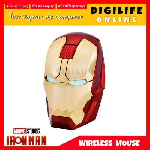 Jual Mouse Wireless TaffWare Optical Iron Man 2.4Ghz - Marvel Ironman ...