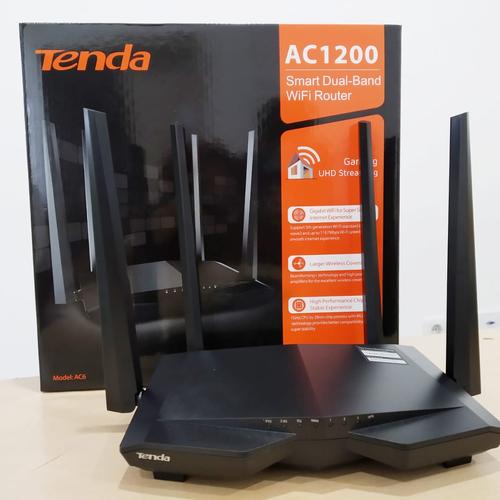 Jual Tenda AC6 Router WiFi Dual-band Canggih AC1200 - Kota Makassar ...