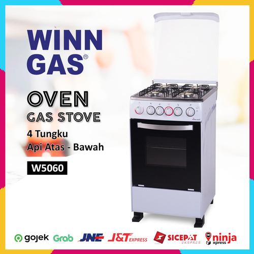 Promo Kompor Gas Standing + Oven Winn Gas W5060 - 4 Stove - Api Atas ...