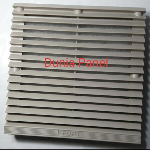 Jual Filter Fan Plastic Plastik Merk FORT 148x148 for Fan Size 4 inch/4 ...