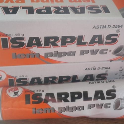 Jual Lem Pipa Paralon PVC ISARPLAS Tube/ Lem Pralon Air FOX Odol 45gr - Jakarta Utara - Seri ...