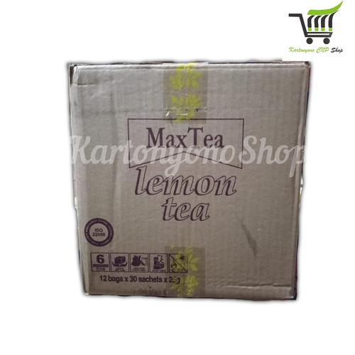 Jual MaxTea Max Tea Lemon Tea Lemontea Per Dus isi 12pak - Jakarta ...