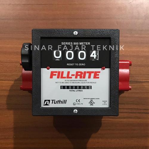 Jual Meteran solar 4digit 1.5inch / Flowmeter fill-rite asli USA ...