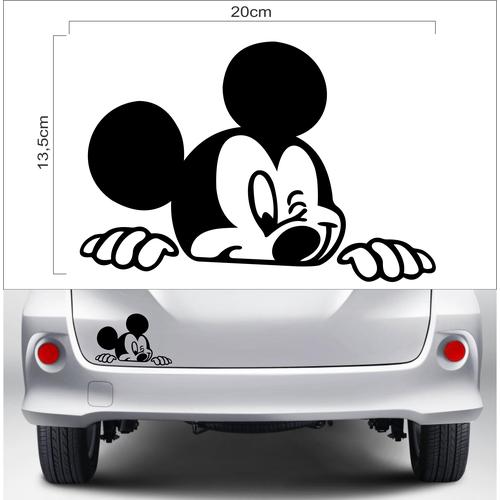 Jual Stiker cutting gambar mickey mouse, sticker mobil mickey mouse ...