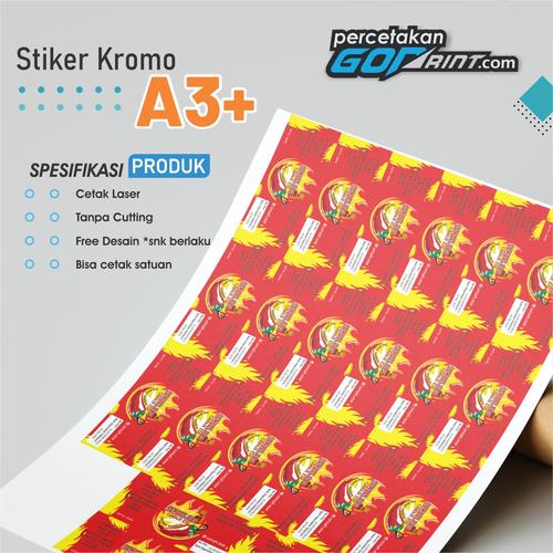 Jual Stiker kromo bontak a3+ - Kota Surabaya - Percetakan Goprint ...