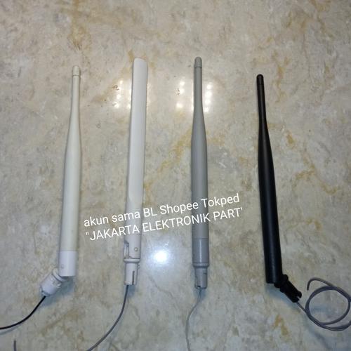 Jual antena omni 2.4ghz 5dbi dg kabel pigtail langsung nempel - Hitam ...