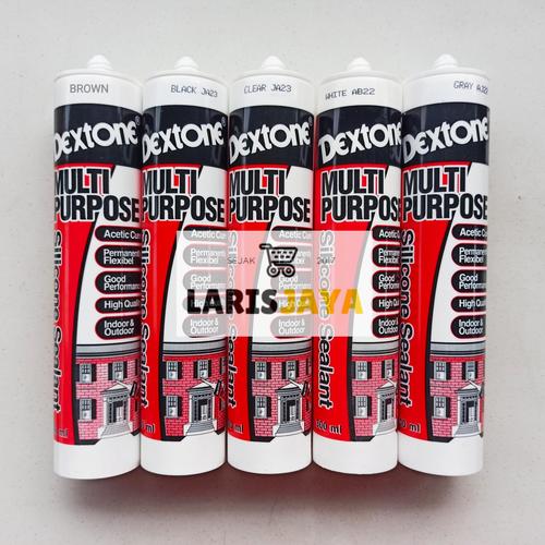 Jual Lem Silicone Sealant Dextone Multi Purpose - CLEAR - Jakarta Utara ...
