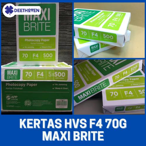 Jual KERTAS FOLIO F4 HVS 70 GSM UKURAN F4 70 GR 1RIM - Kota Malang ...