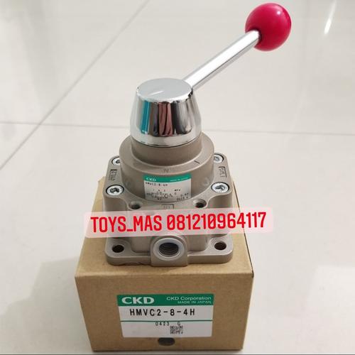 Jual Manual Switching Valve 4 Port Hand Valve HMVC2-8-4H CKD Pneumatic ...