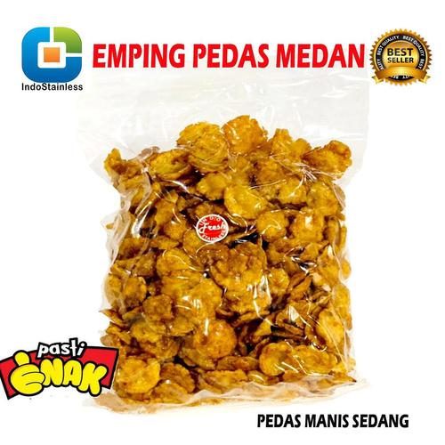 Jual [SNACK]PROMO!! EMPING PEDAS MANIS MEDAN 500GR HOMEMADE KHAS MEDAN ...