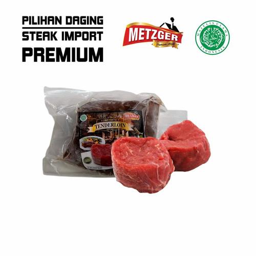 Jual DAGING SAPI POTONG HALAL BEEF TENDERLOIN CUT SELECT METZGER 200 GR ...