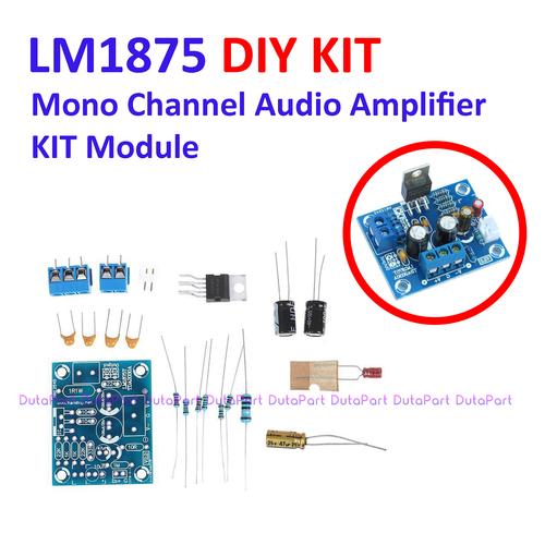 Jual LM1875 DIY KIT Mono Channel HiFi Audio Amplifier Module 20W ...