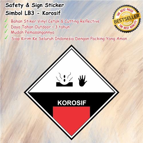 Jual Stiker LB3 - Korosif - Cetak, 10x10 cm - Kota Bekasi - BeBe ...