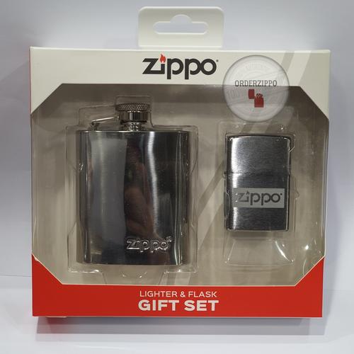 Jual Zippo Original Zippo Design LTR and Flask Set 49358 - Jakarta ...