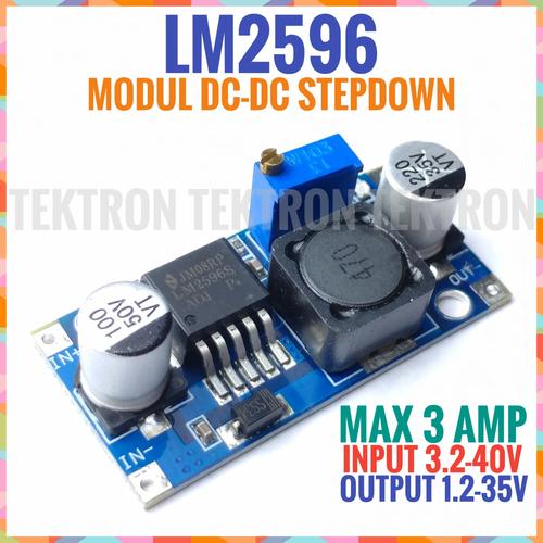 Jual Modul LM2596 Stepdown max 3A LM2596adj Regulator LM2596S - Kota ...
