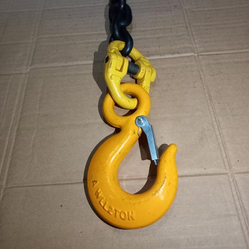 Jual Rantai Baja Hitam G80 dengan Cargo Hook RRT Kapasitas 2 Ton 1 ...