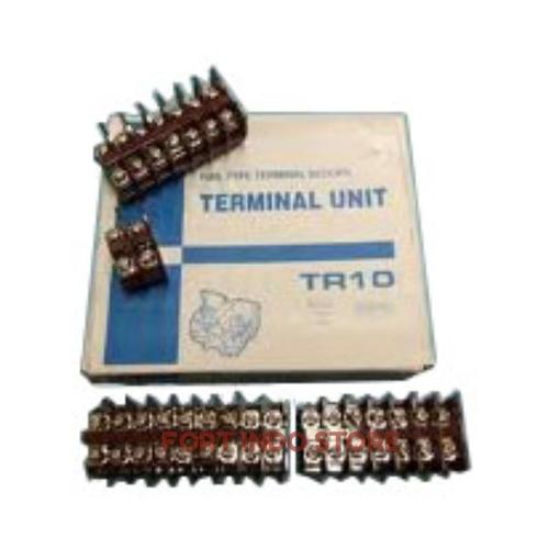 Jual Terminal Block Model Kasuga 10 Ampere warna Coklat TR-10 - Jakarta ...