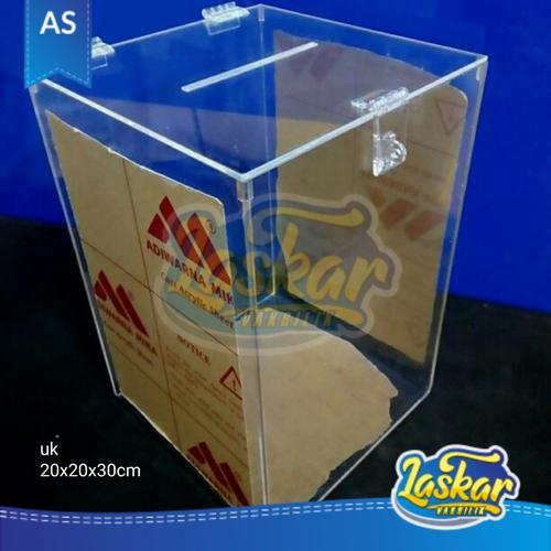 Jual Akrilik kotak saran/kotak undian/box display - Kota Tangerang ...