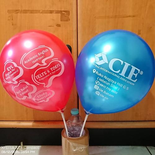 Jual Balon Sablon 12 Inchi | Bisa Custom Logo Dan Tulisan - Jakarta ...