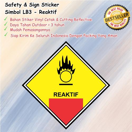 Jual Stiker LB3 - Reaktif - Cetak, 10x10 cm - Kota Bekasi - BeBe ...