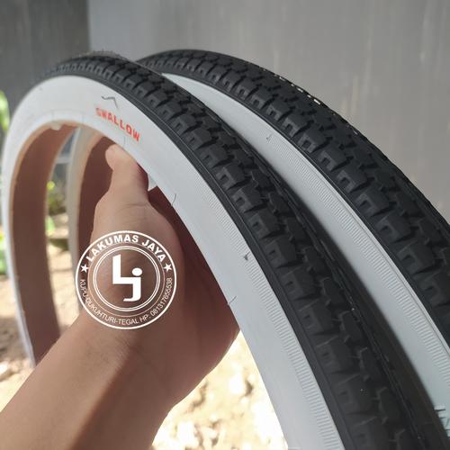 Jual Ban Sepeda 26 x 1 75 / 26 x 1.75 Hitam putih, sepeda ukuran 26 ...
