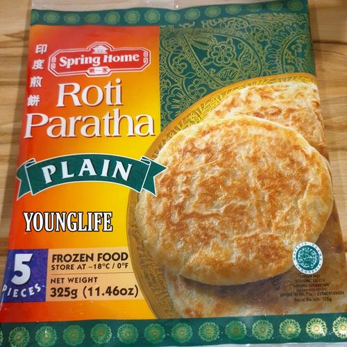 Jual Roti prata paratha spring home / roti maryam impor singapore halal ...