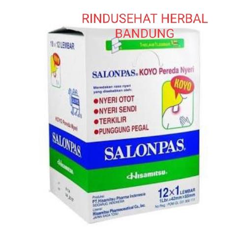 Jual SALONPAS HISAMITSU KOYO 10 x 12 X 1 LEMBAR BIRU 1BOX - Kota ...