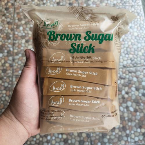 Jual ANSELL BROWN SUGAR STICK (GULA NIRA STIK) 60STICKS X 8GR - Kota ...