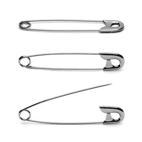 Jual 12 Bj Peniti Sun Stainless Steel Warna Silver 5,5 CM - Jakarta ...