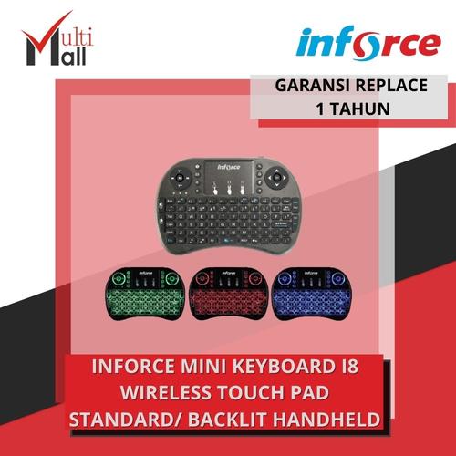 Jual INFORCE MINI KEYBOARD I8 WIRELESS TOUCH PAD STANDARD/ BACKLIT ...