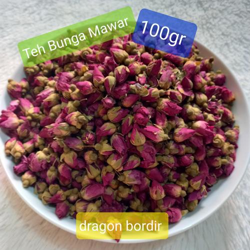 Jual Teh Bunga Mawar Kering 100gr/ Dried Rose Buds Flower Tea - Jakarta ...