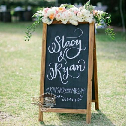Jual PAPAN TULIS KAPUR PAPAN BOARD PAPAN MENU CAFE DEKORASI PESTA NIKAH ...