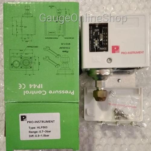 Jual Pressure Switch / Pressure Control 3 Bar Pro Instrument - Jakarta ...