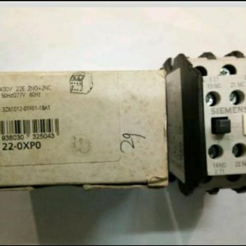 Jual Contactor / Kontaktor Tipe 3TF42-22 42V AC Merk Siemens - Jakarta ...