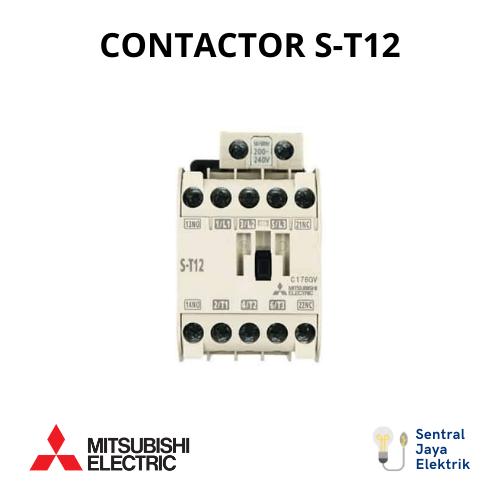 Jual MAGNETIC CONTACTOR S-T12/ST-12/ST12 MITSUBISHI ELECTRIC - 110VAC ...