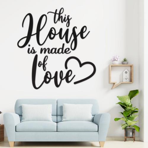 Jual Stiker House Love Sticker Kaca Dinding Rumah Cutting Stiker - Kota ...