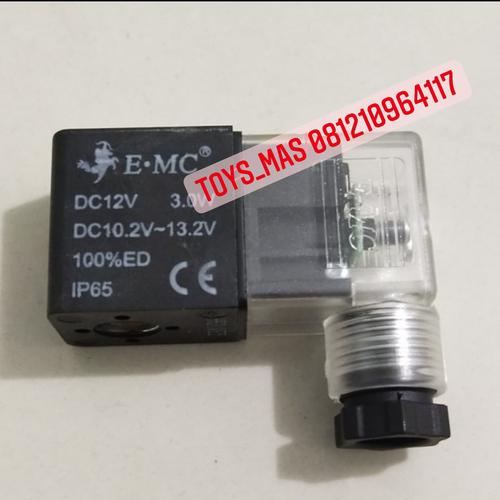 Jual Coil VC2-DT-E5 DC12V for Solenoid Valve EMC Pneumatic - Jakarta ...