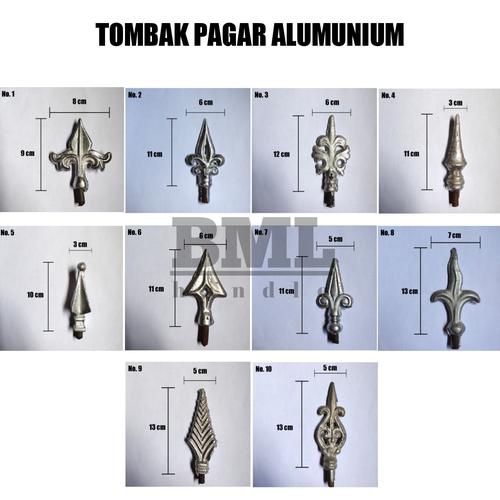 Jual tombak pagar besi model - Kota Bandar Lampung - Bangun Mulia ...