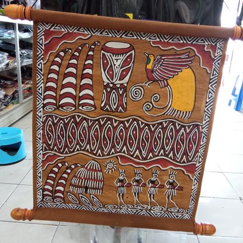 Jual Hiasan dinding khas papua dari kulit kayu - Kab. Sorong - Toko ...
