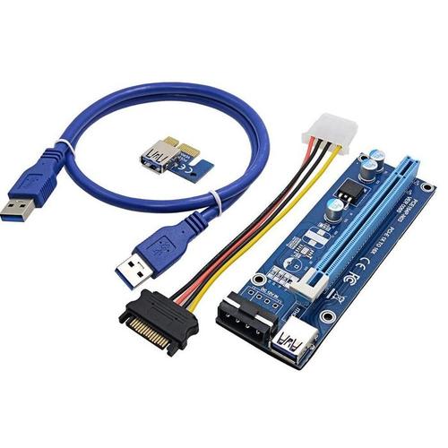 Jual USB 3.0 PCI-E Express Riser Card 1x to 16x VGA 6 Capacitor - Jakarta Pusat - Julyaugustshop ...