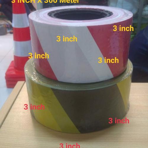 Jual Police Line Garis Police Barricade 3 Inch x 300 Meter - Kuning ...