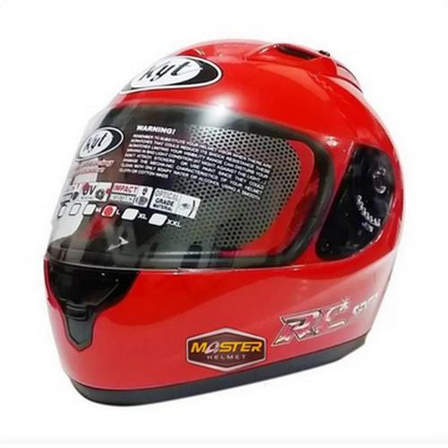 Jual HELM KYT RC7 SOLID FIRE RED HELM KYT FULL FACE KYT RC SEVEN - L ...