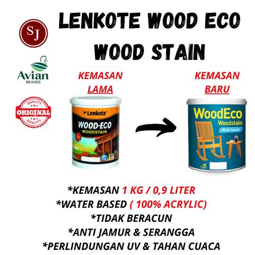 Jual Cat Kayu Politur LENKOTE WOOD ECO Water Based 1 Kg Vernis Plitur ...