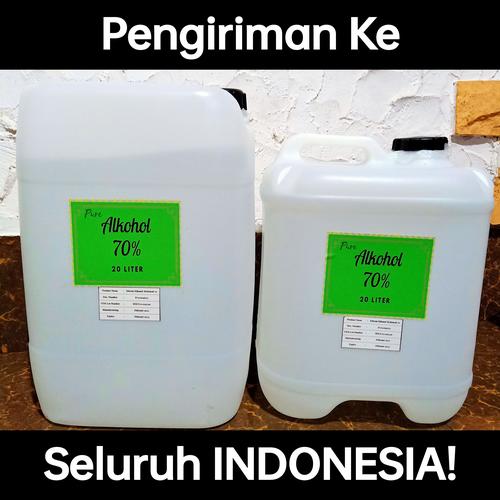 Jual Alkohol 70% 20 Liter Ethanol Technical Grade Teknis - Kota Depok - R I V | Tokopedia